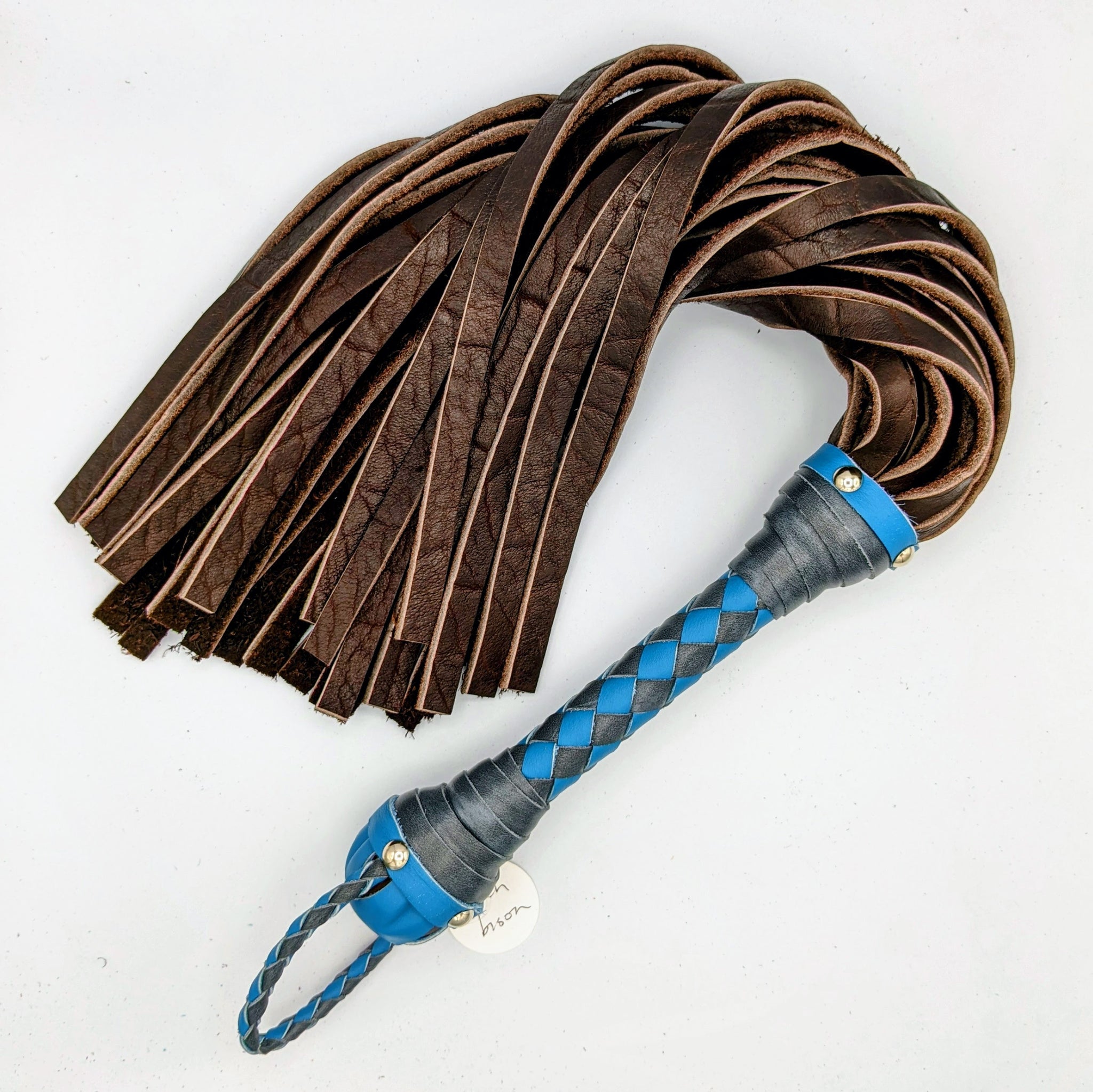 Bison Hide Flogger - Leather Flogger - Custom to order – AgAg