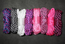 Blacklight Reactive Bondage Rope - 1/4" / 6mm - Custom Length - UV Rea ...